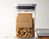 Modern Farmhouse Pantry Labels - Etsy