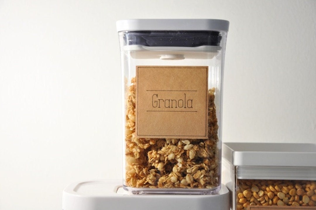 Modern Farmhouse Pantry Labels - Etsy