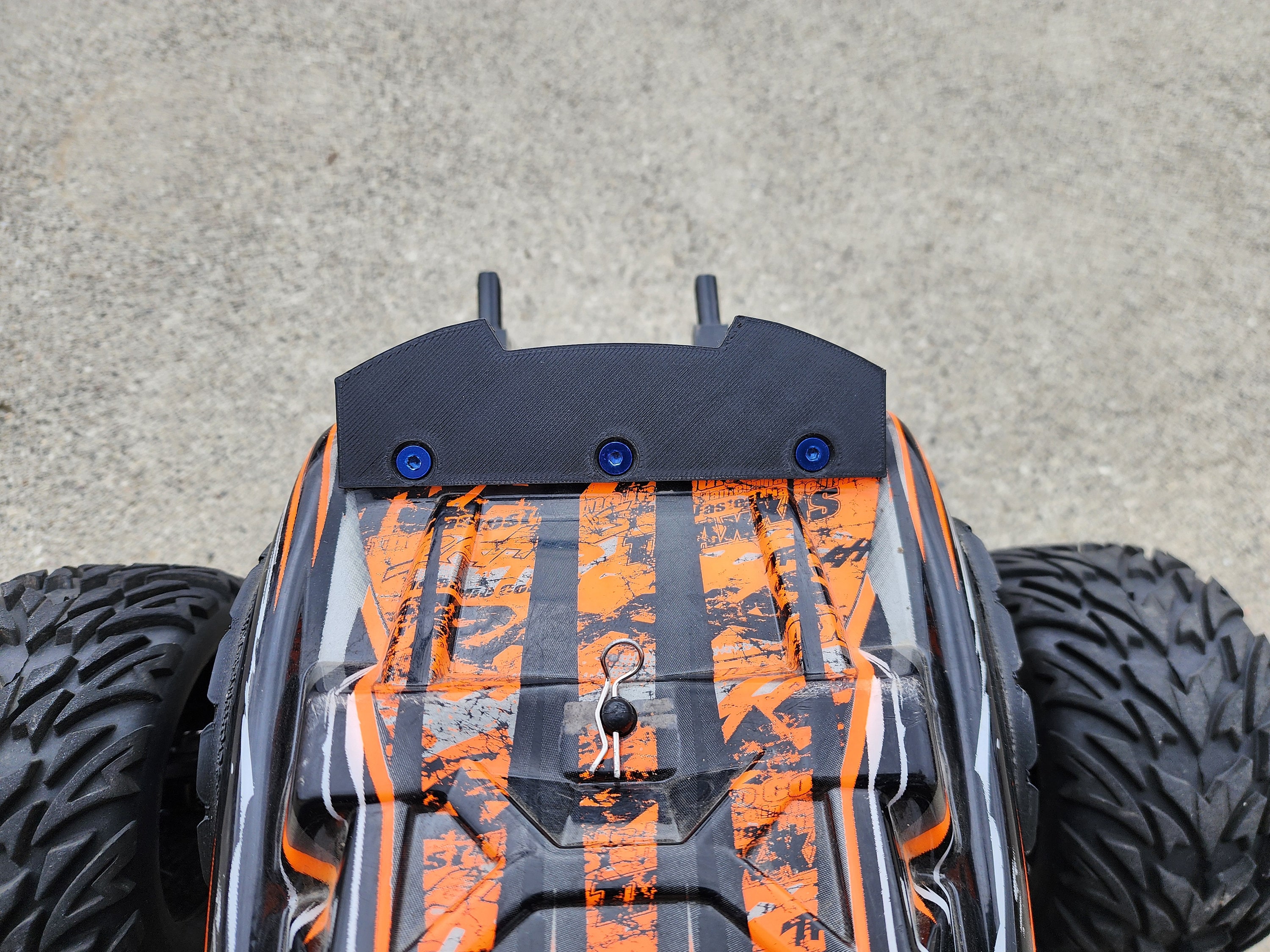 3D Printed Upgraded Spoiler for Traxxas Rustler 2WD XL-5/VXL - Etsy