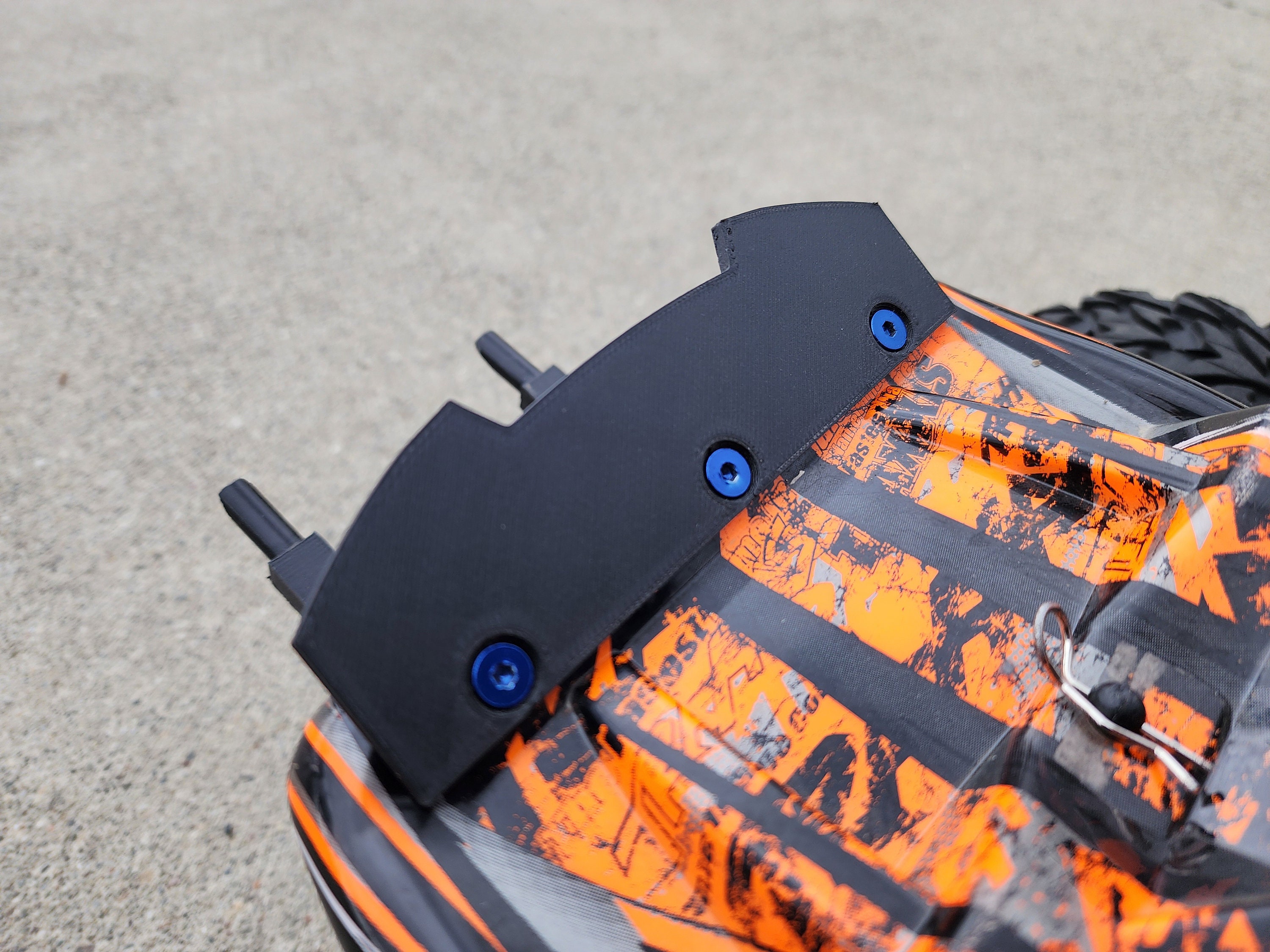 3D Printed Upgraded Spoiler for Traxxas Rustler 2WD XL-5/VXL - Etsy