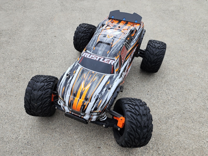 3D Printed Upgraded Spoiler for Traxxas Rustler 2WD XL-5/VXL - Etsy
