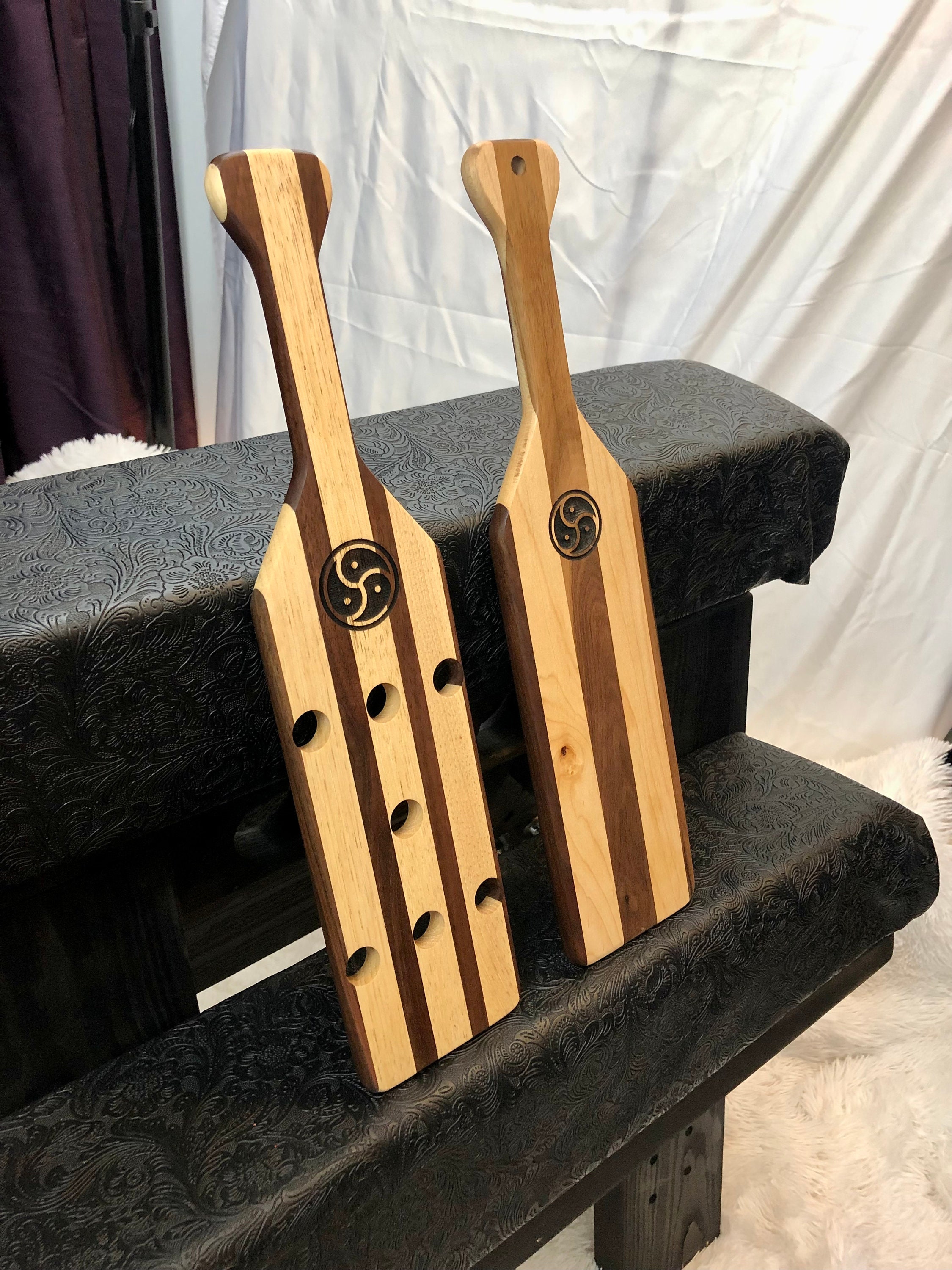 Engraved Hardwood Spanking Paddle, Frat Style - Etsy