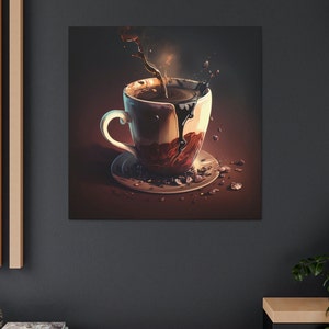 Coffee Wall Art for Kitchen, Kitchen Decor of Coffee, Coffee Print ...