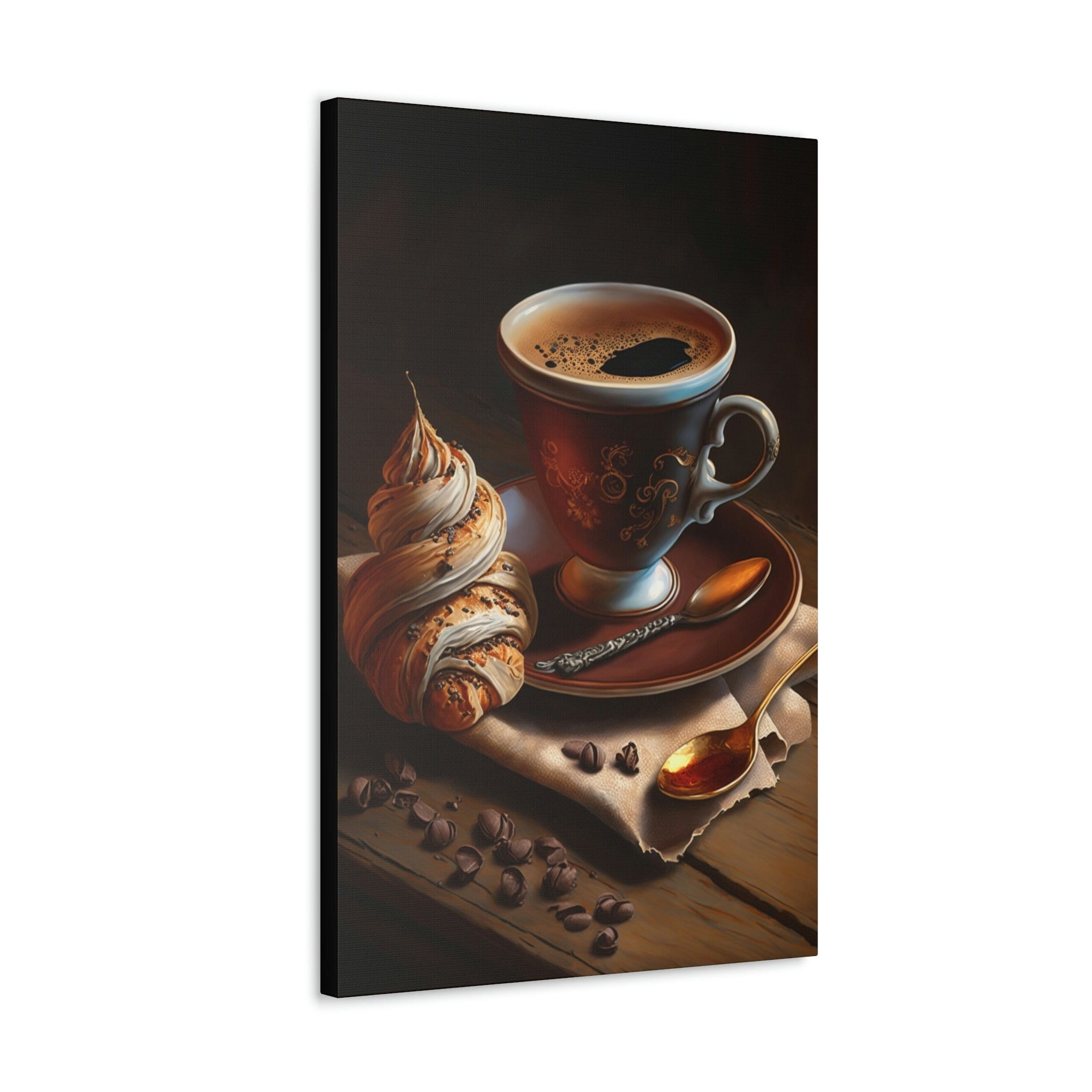 Coffee Canvas Art Print Coffee Cup Wall Art Print Kitchen Wall Art ...