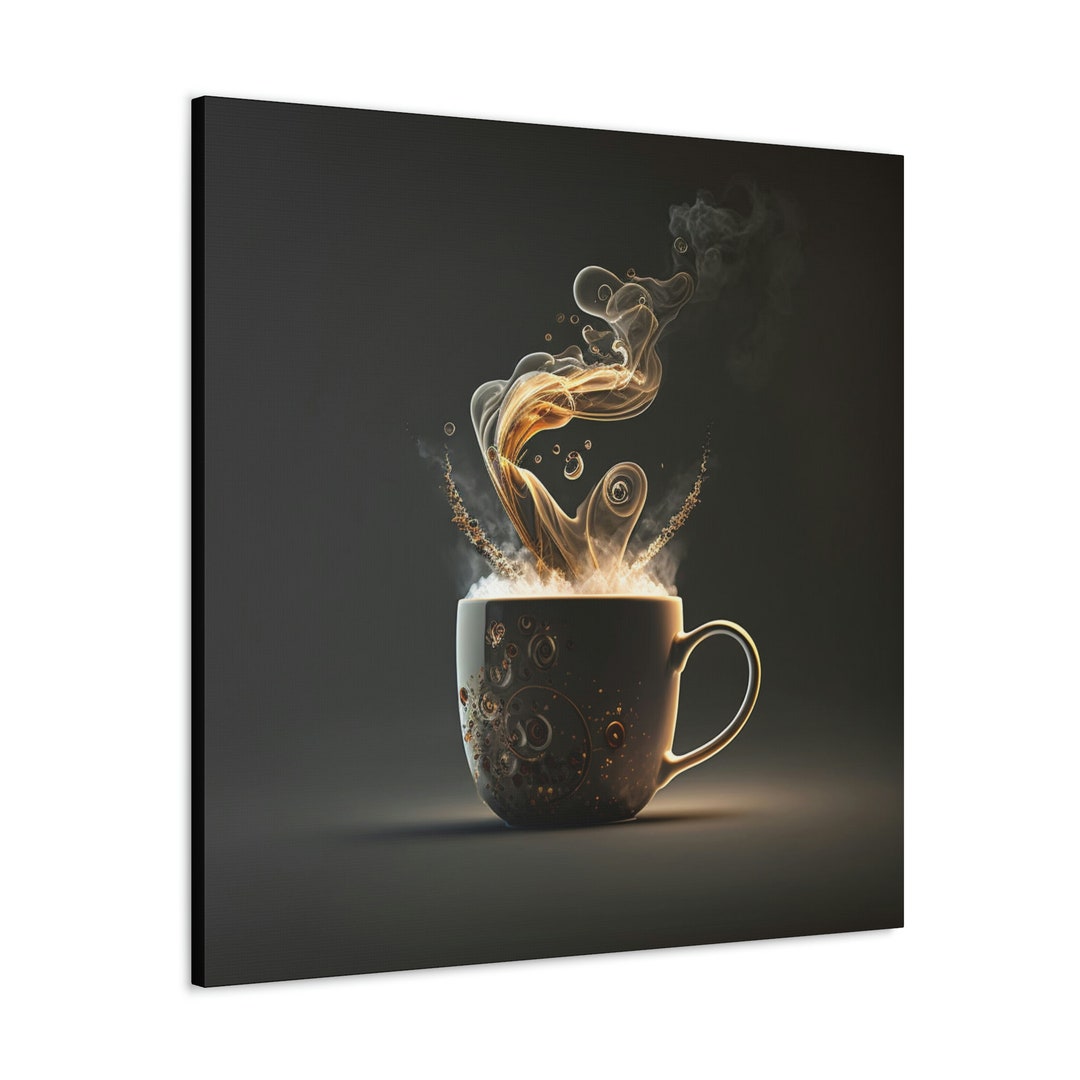 Coffee Kitchen Wall Art, Coffee Canvas for Kitchen, Home Decor of ...
