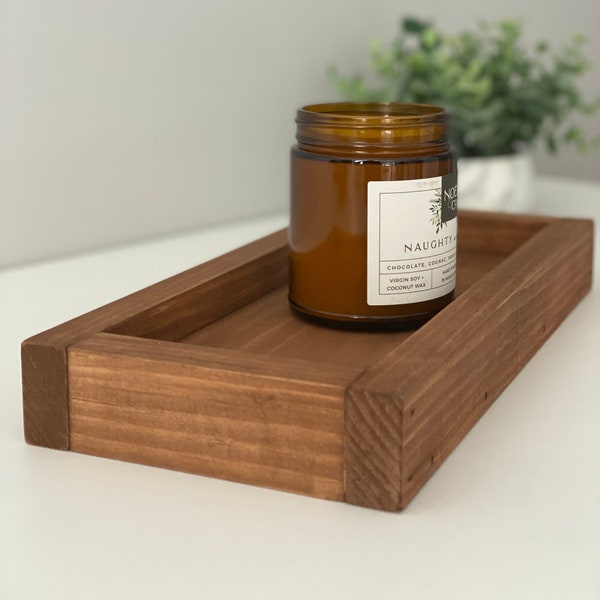 Wooden Candle Box - Etsy