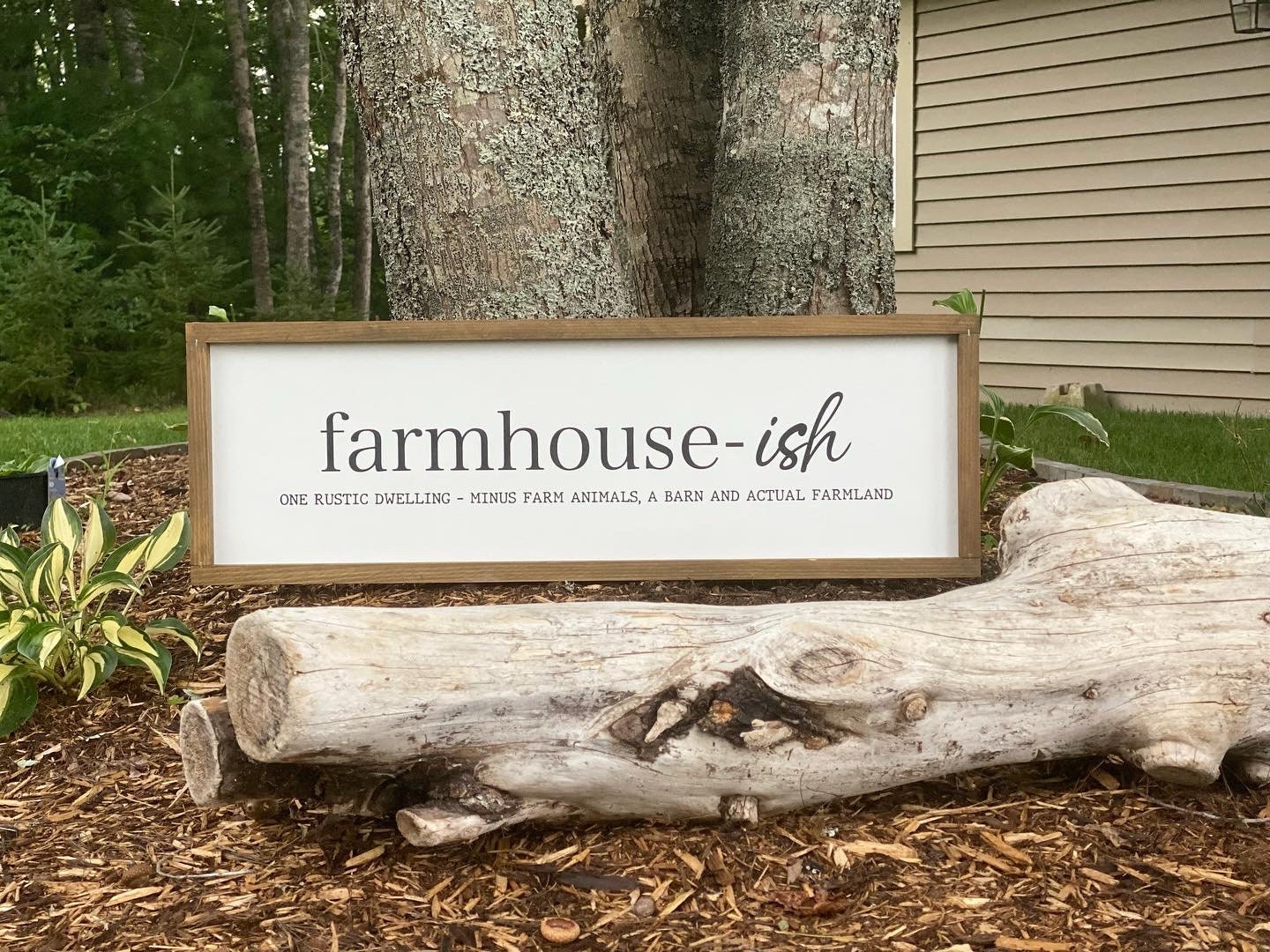 Farmhouse Sign,rustic Decor,farmhouse-ish,wall Decor,wooden,painted ...