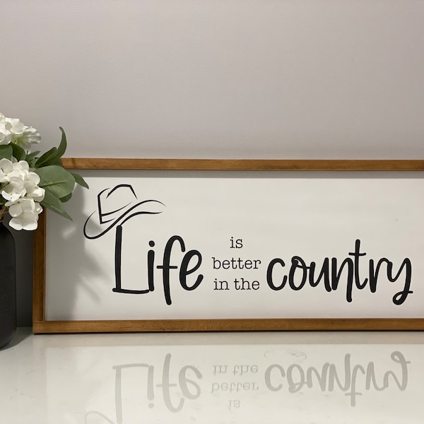Rustic Country Sign - Etsy