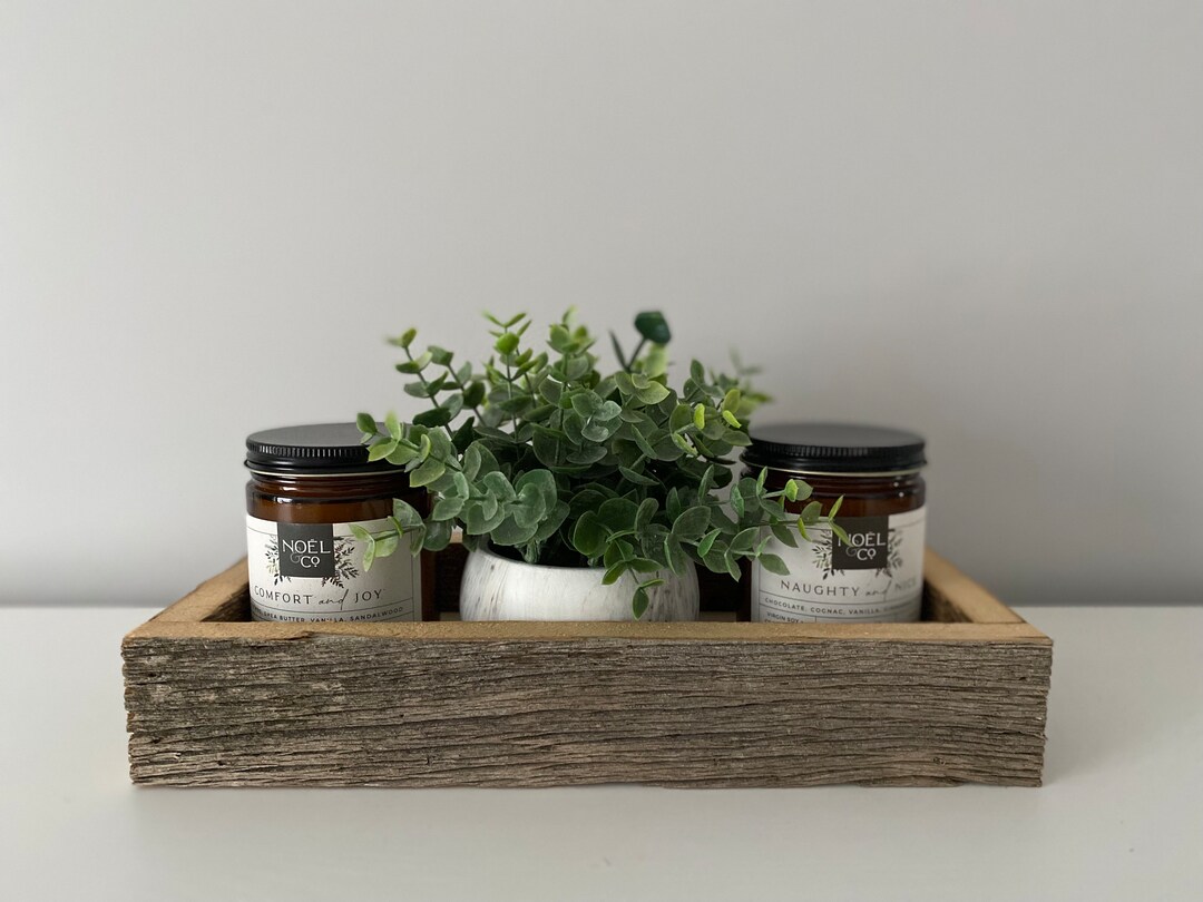 Authentic Reclaimed Barnwood Box,rustic Display Tray,table Centrepiece ...