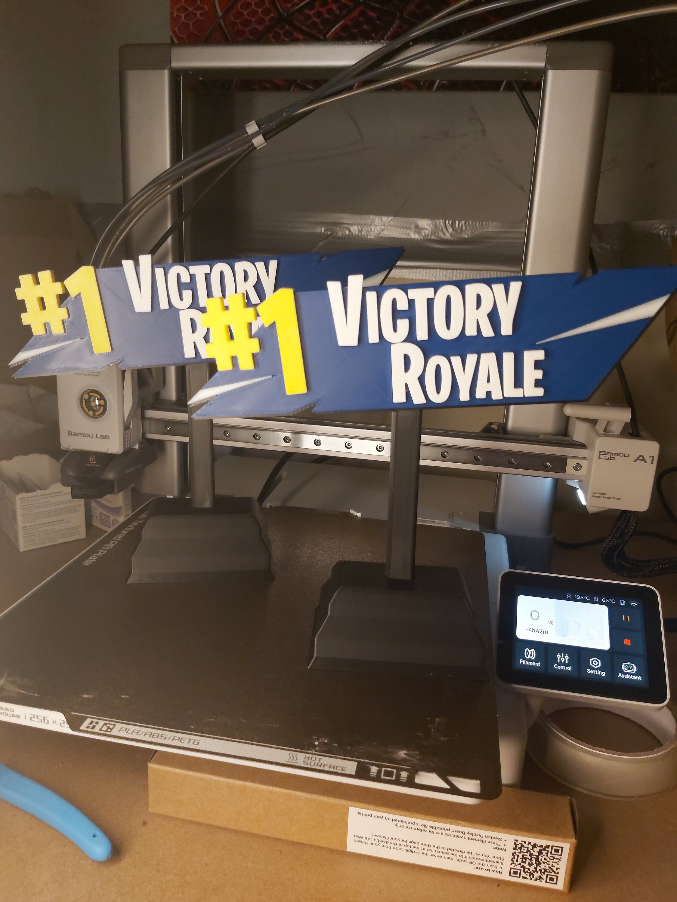 3D Printing 1st Place Battle Royale Trophy Perfect Gift for a Final ...