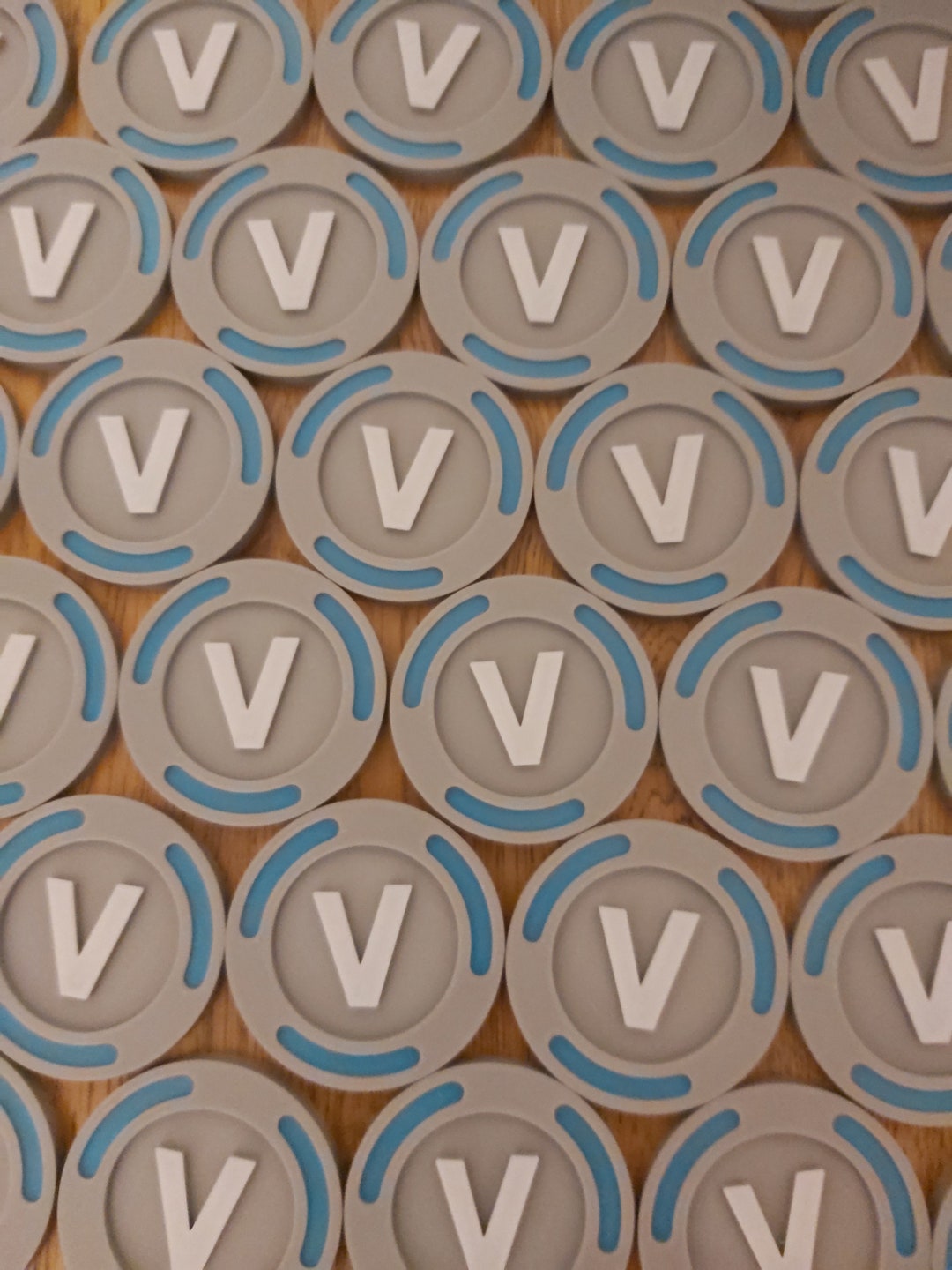 3D Printed V Buck Token - Etsy