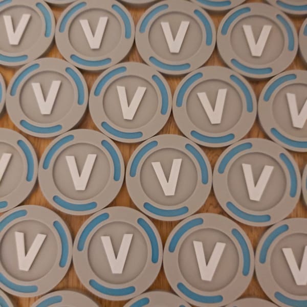 3d Printed V Buck - Etsy