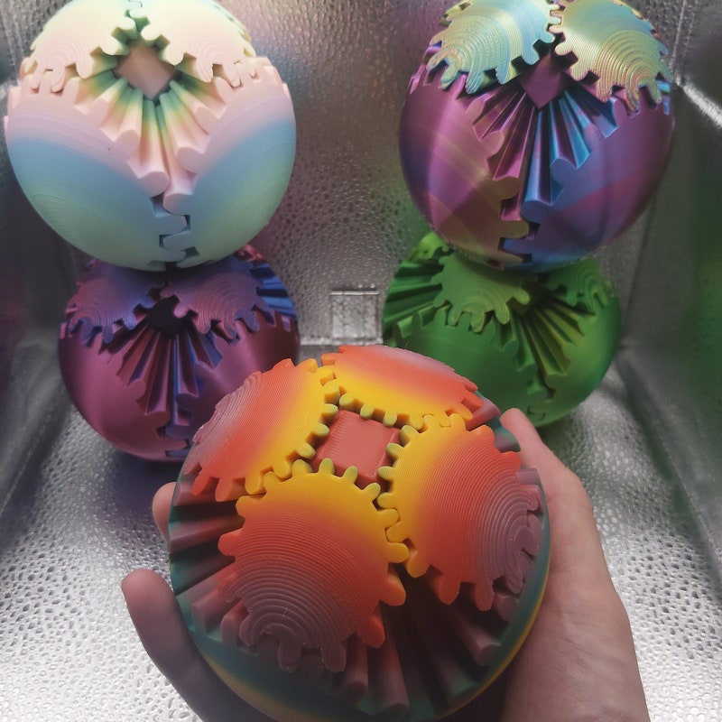 Gear Ball Fidget Stl - Etsy