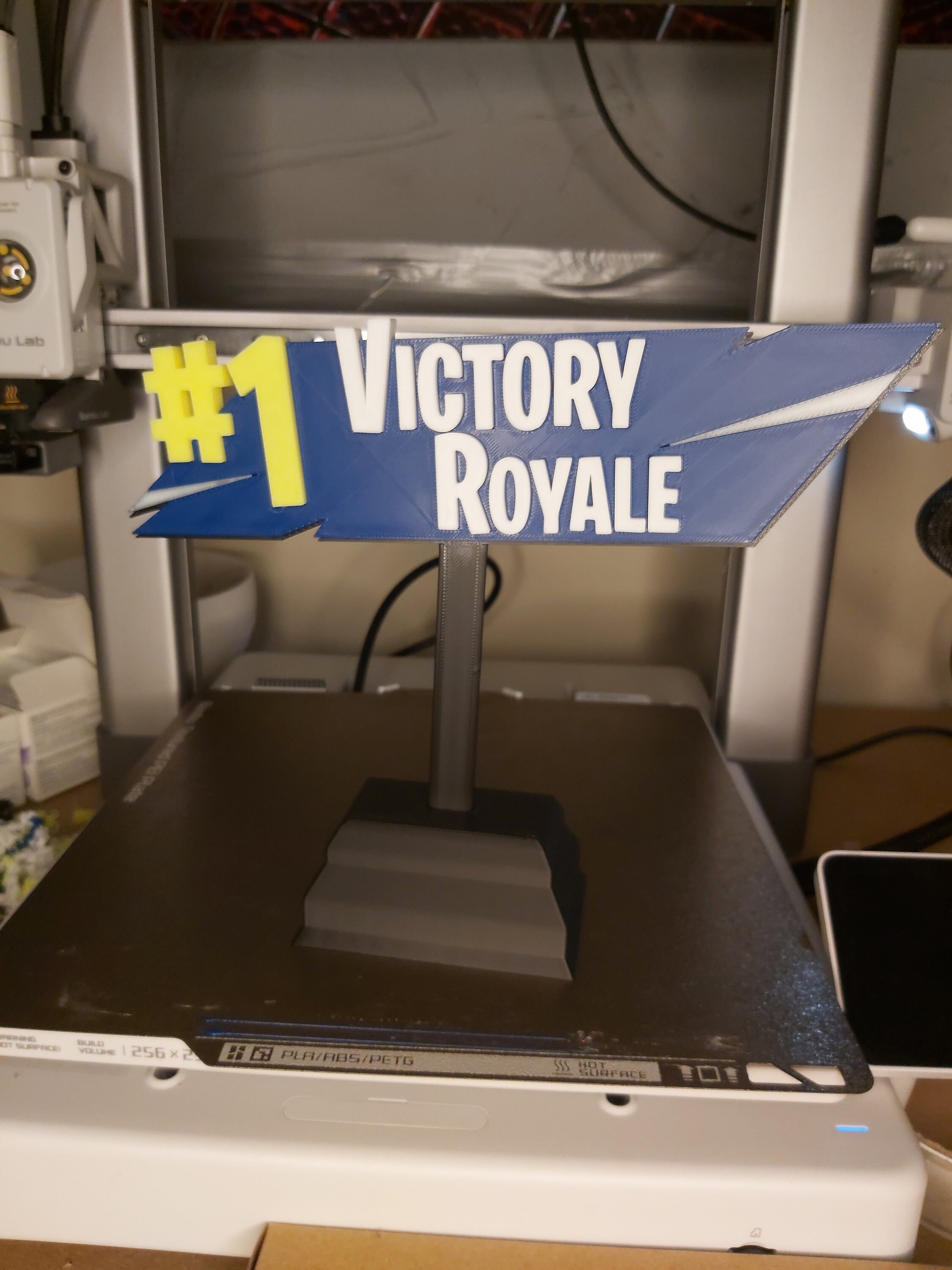3D Printing 1st Place Battle Royale Trophy Perfect Gift for a Final ...
