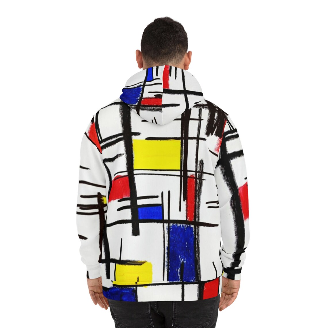 Melbar Mondrian Minimalist De Stijl Modern Art Unisex Fashion Hoodie - Etsy