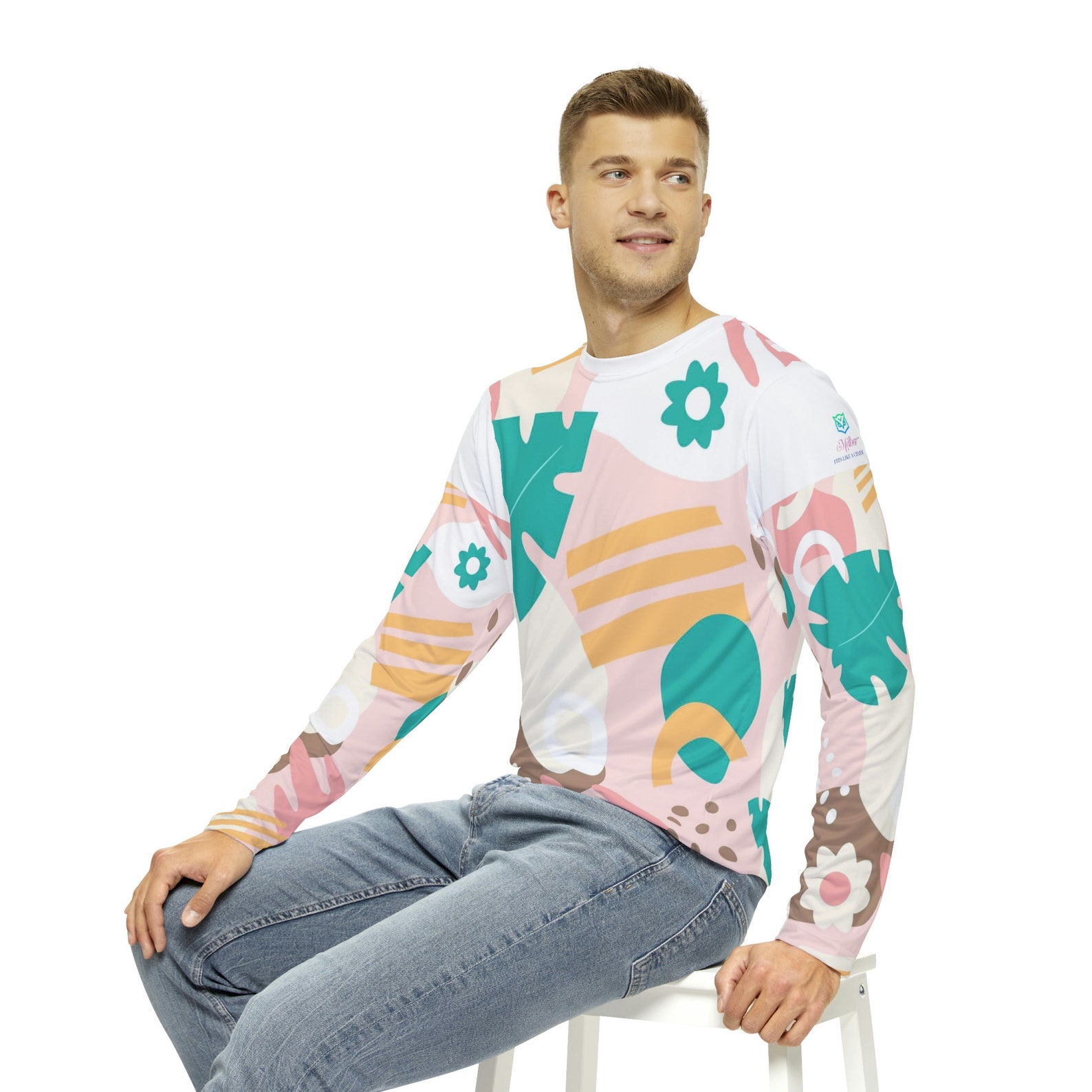 Melbar Waikomo Bold Art Design (BAD) - Men's Long Sleeve Shirt - Etsy