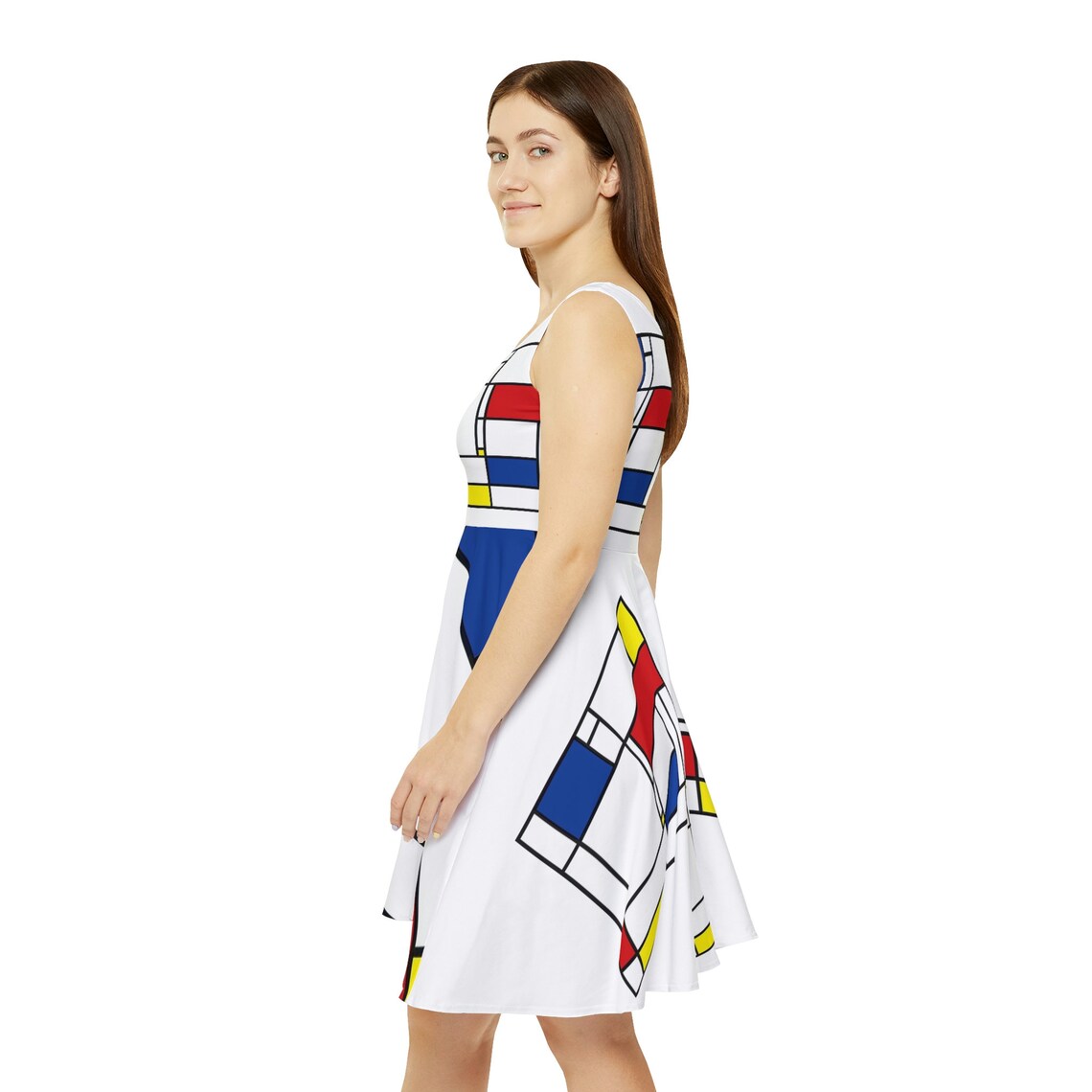 Melbar Mondrian Minimalist De Stijl Women's Skater Dress - Etsy