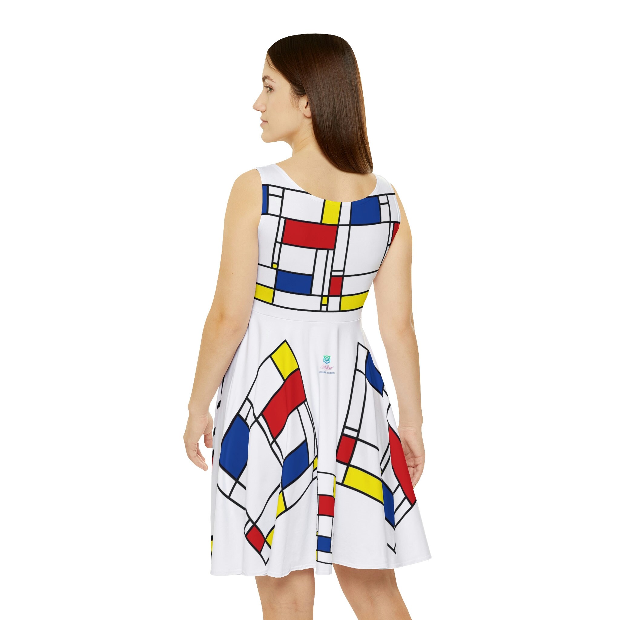 Melbar Mondrian Minimalist De Stijl Women's Skater Dress - Etsy