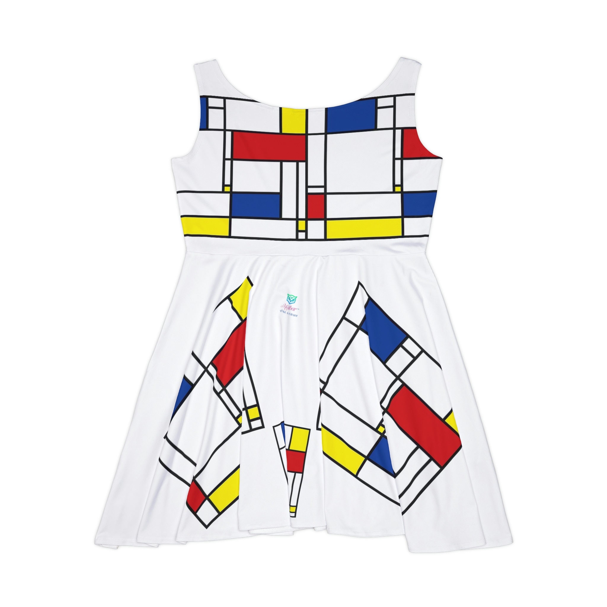 Melbar Mondrian Minimalist De Stijl Women's Skater Dress - Etsy