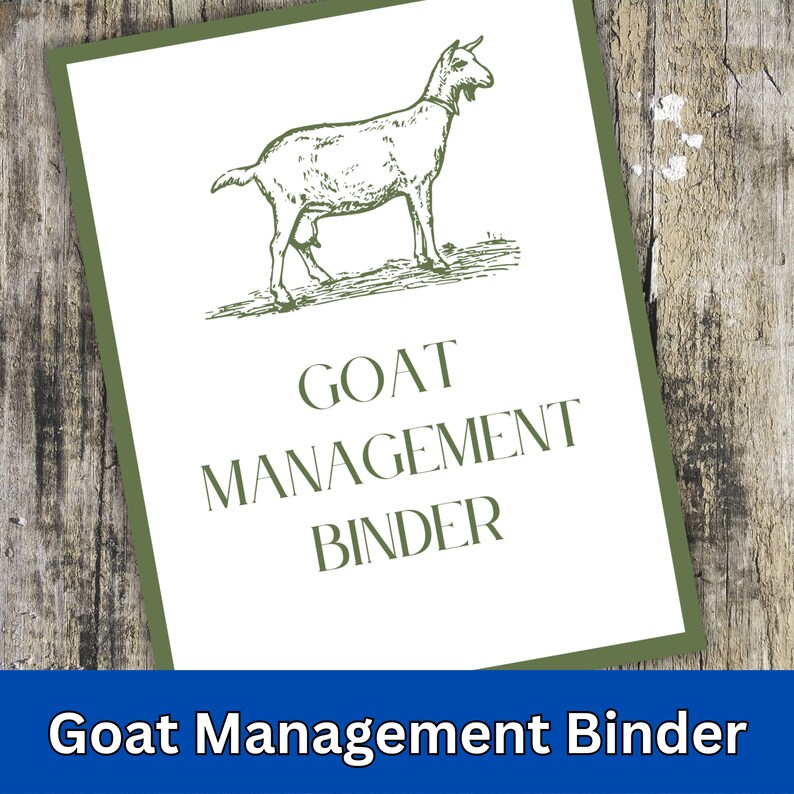 Goat Herd Records, Livestock Planner for Herd Health, Breeding ...