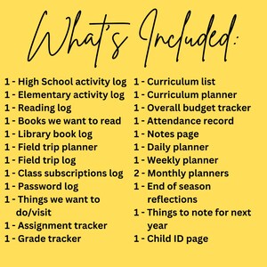 Unschool Planner | Printable Records Binder & Activity Tracker Just for ...