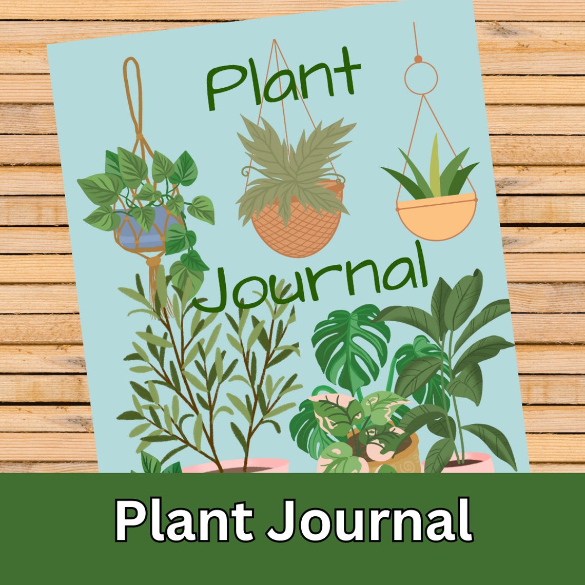 Houseplant Care Journal Plant Notebook Plant Journal - Etsy