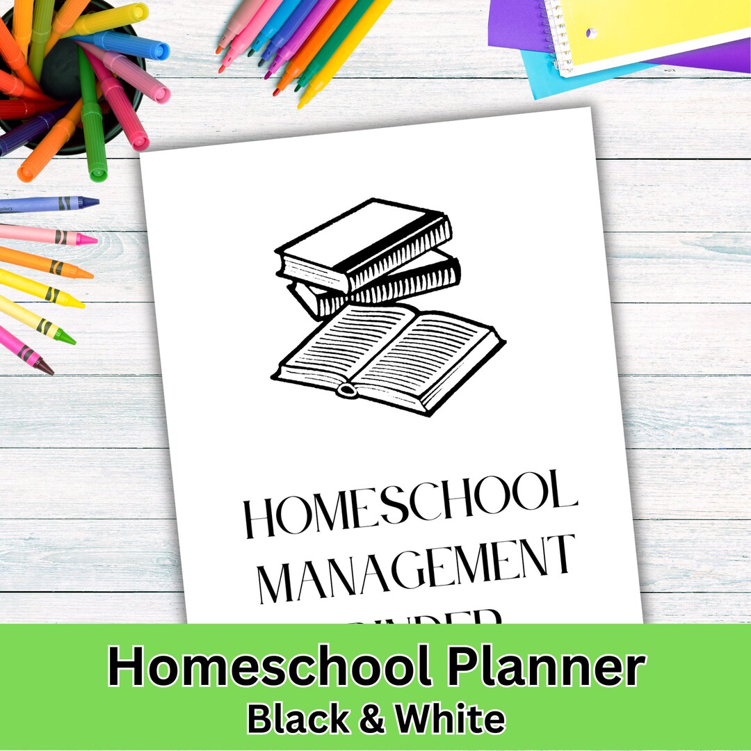 Homeschool Binder, Homeschooling Planner, Record Keeping - Etsy