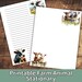 Printable Farm Animal Stationary, Homestead Livestock Journal Pages ...