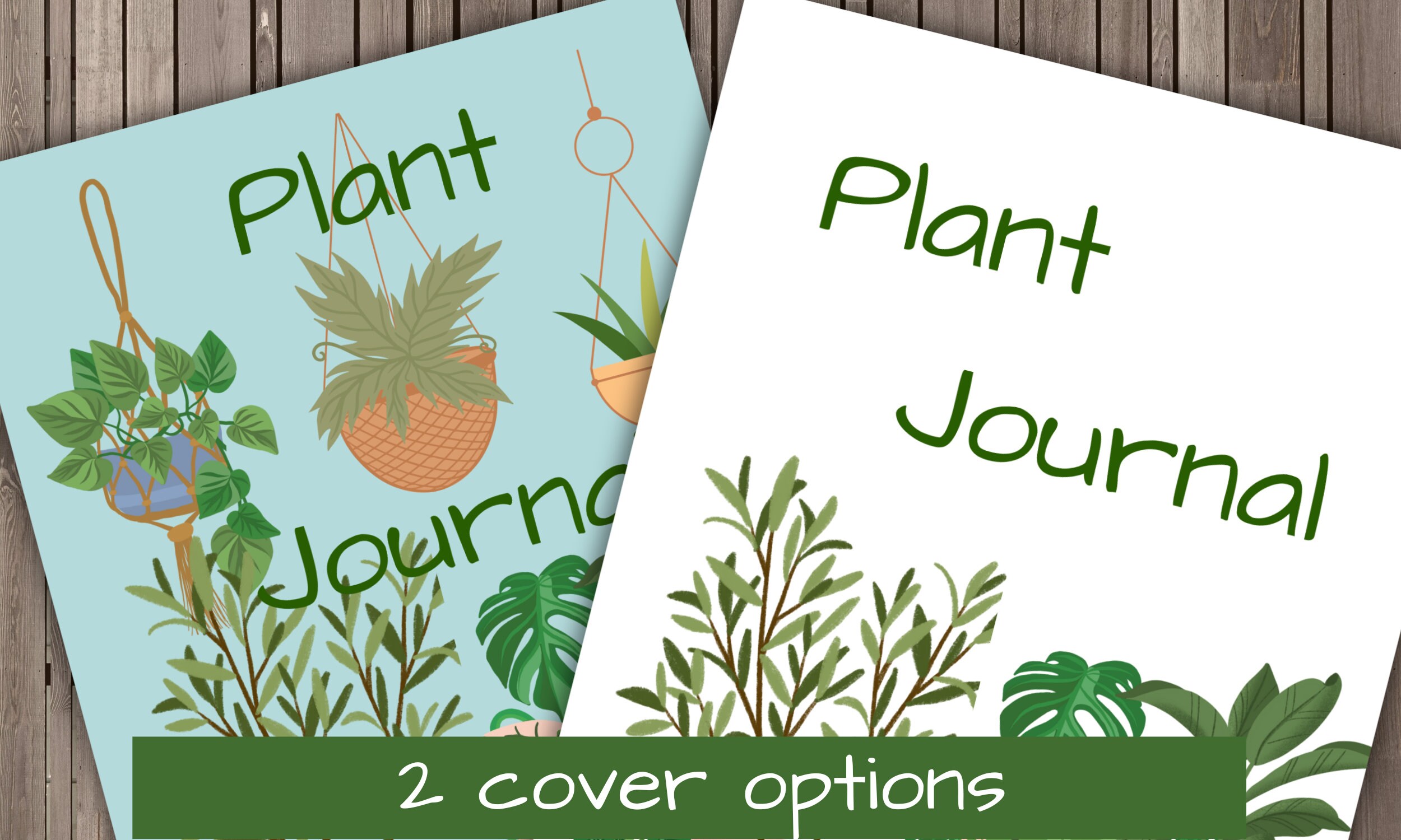 Houseplant Care Journal Plant Notebook Plant Journal - Etsy