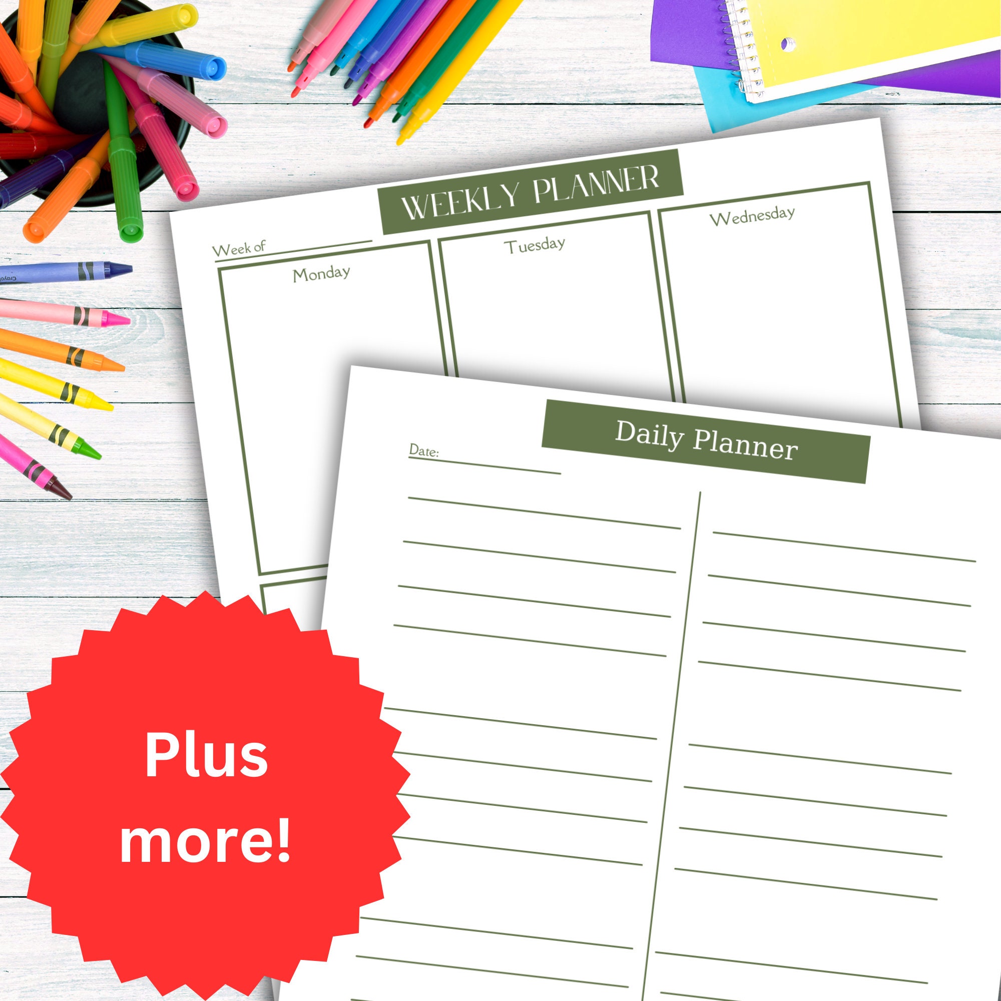 Homeschool Planner Printable Record Keeping Binder Academic Tracker ...