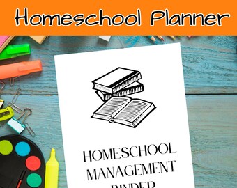 Homeschool Planner Printable Mushrooms - Etsy