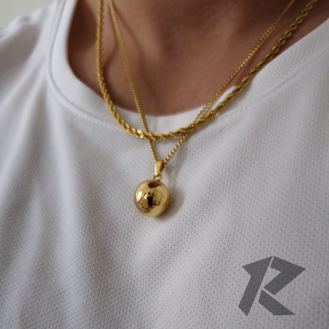 Globe Earth Necklace, 18K Gold 3D World Necklace, Free Tracked Shipping ...