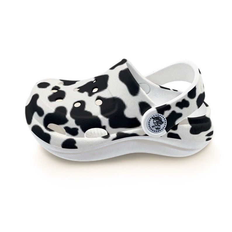 Cow Print Kid's Classic Clogs - Etsy