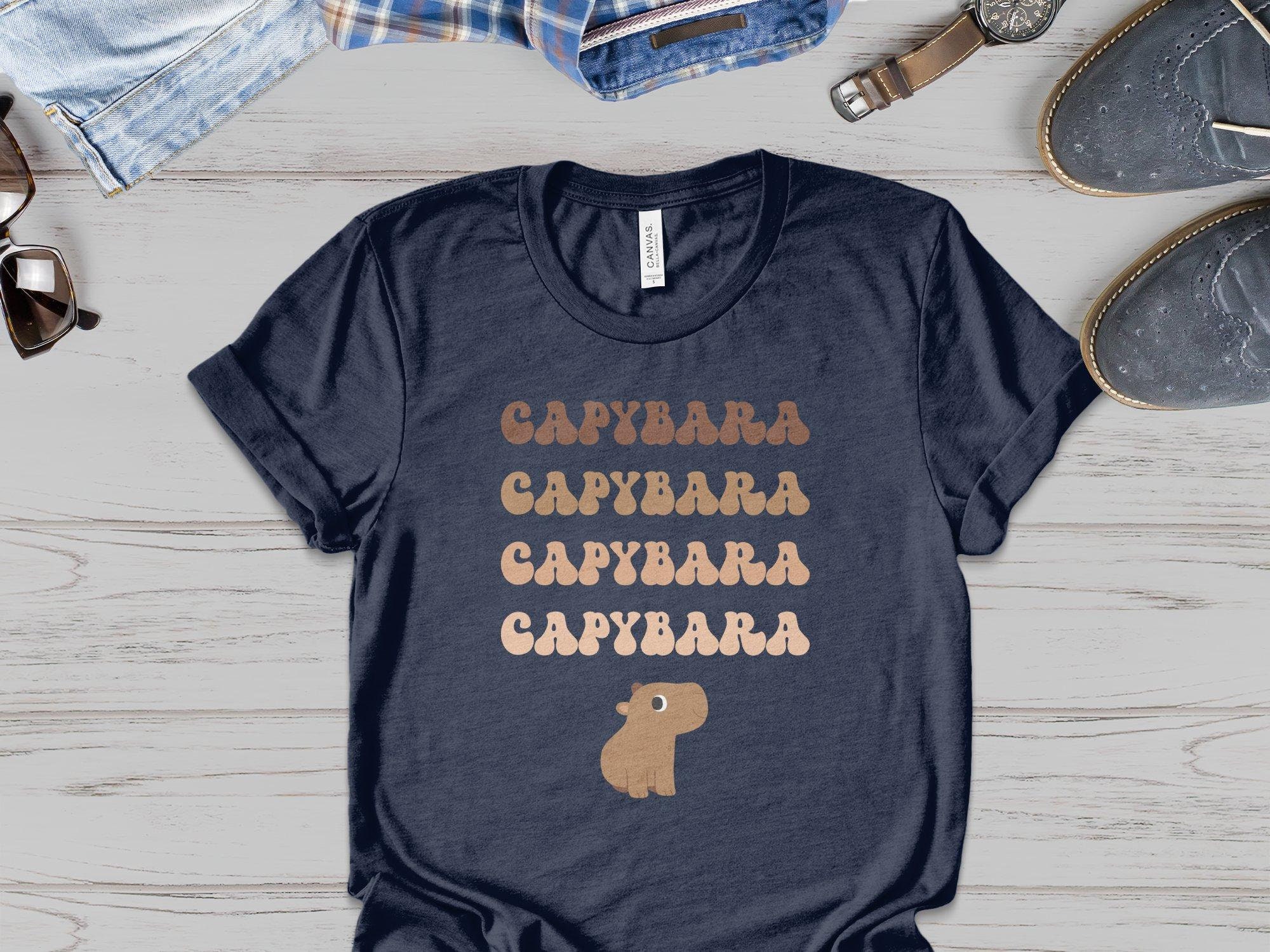 CAPYBARA Capybara Capybara Capybara Trendy T-shirt for Capybara Lovers ...