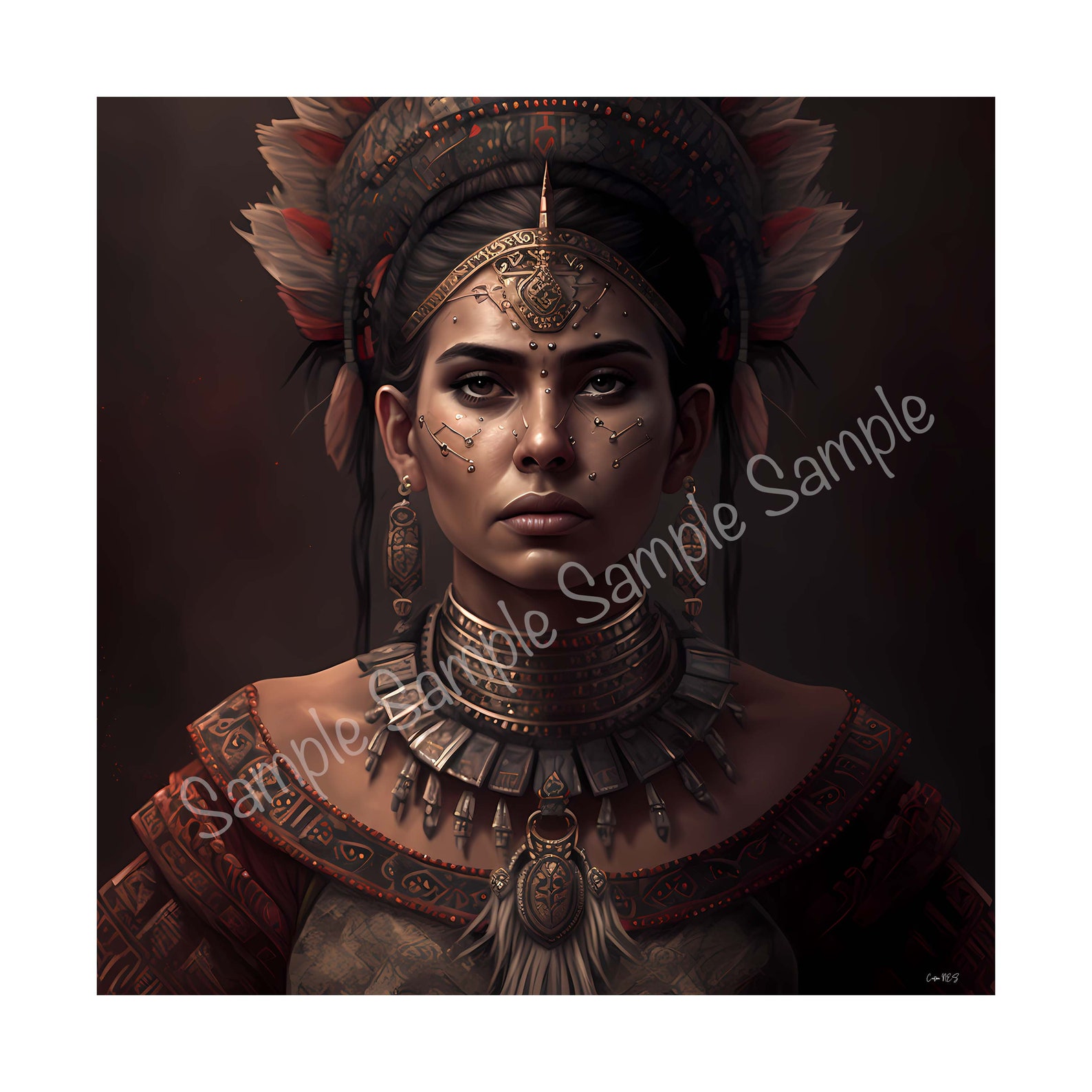 Coatlicue - Aztec Goddess of Earth and Nature - Etsy