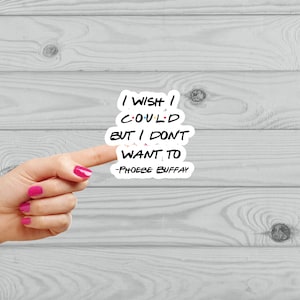 Phoebe Buffay Sticker. Friends Tv Show Sticker. Friends Sticker ...