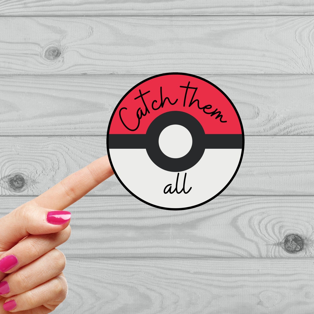 Pokémon Sticker. Pokémon Go. Pokémon Stickers. Pokémon. - Etsy