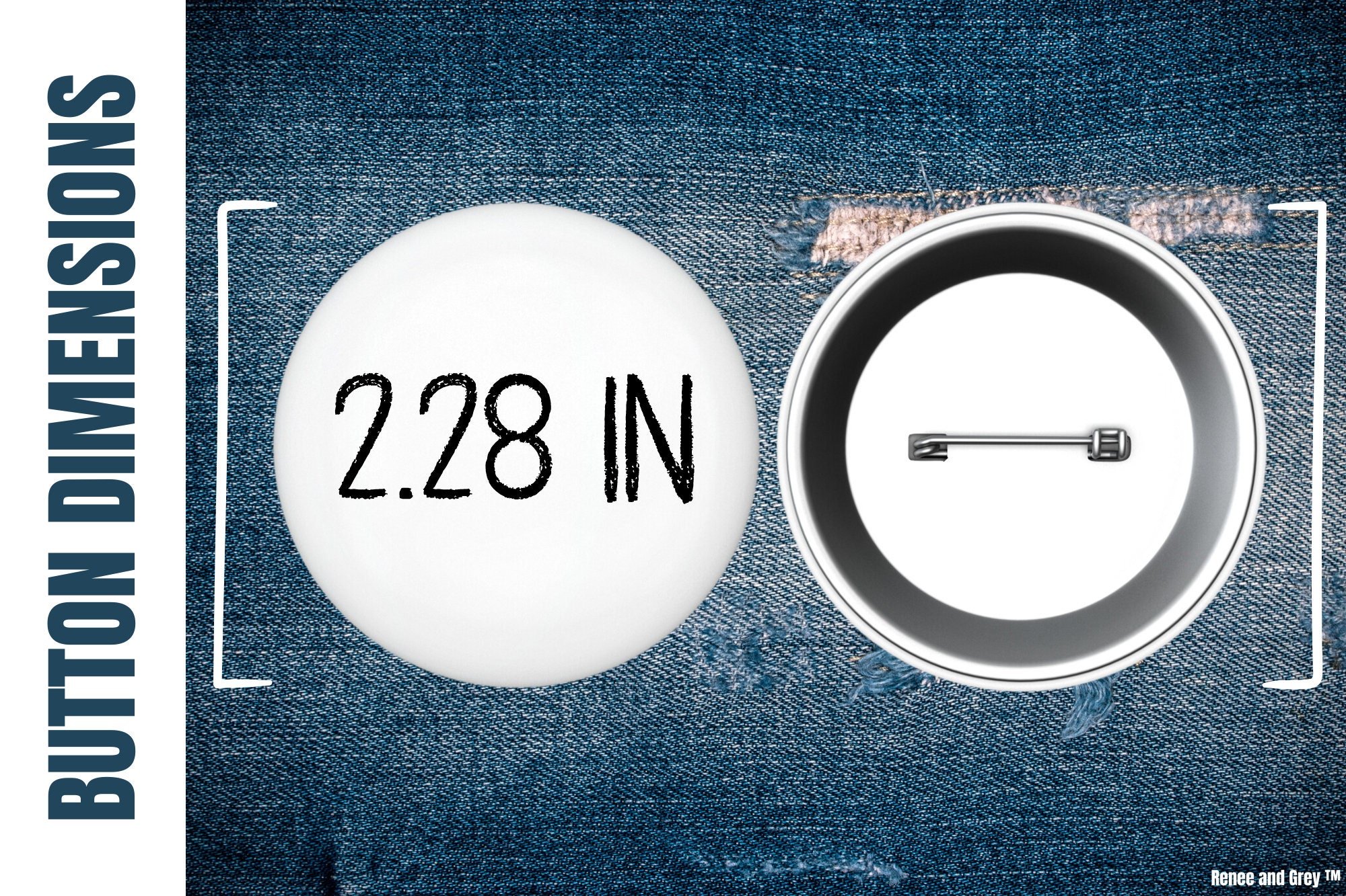 Schoolcustom Pins Custom Pinback Buttons Pinback Button - Etsy