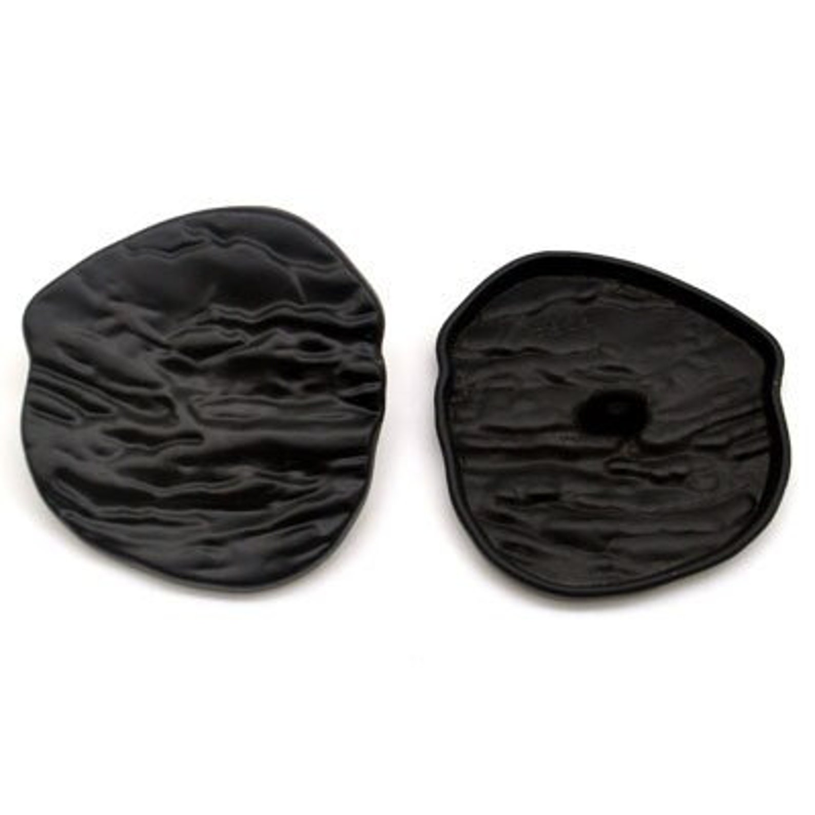 1pc 30mm Extra Large Shank Buttons Irregular Metallic Coat Buttons for ...