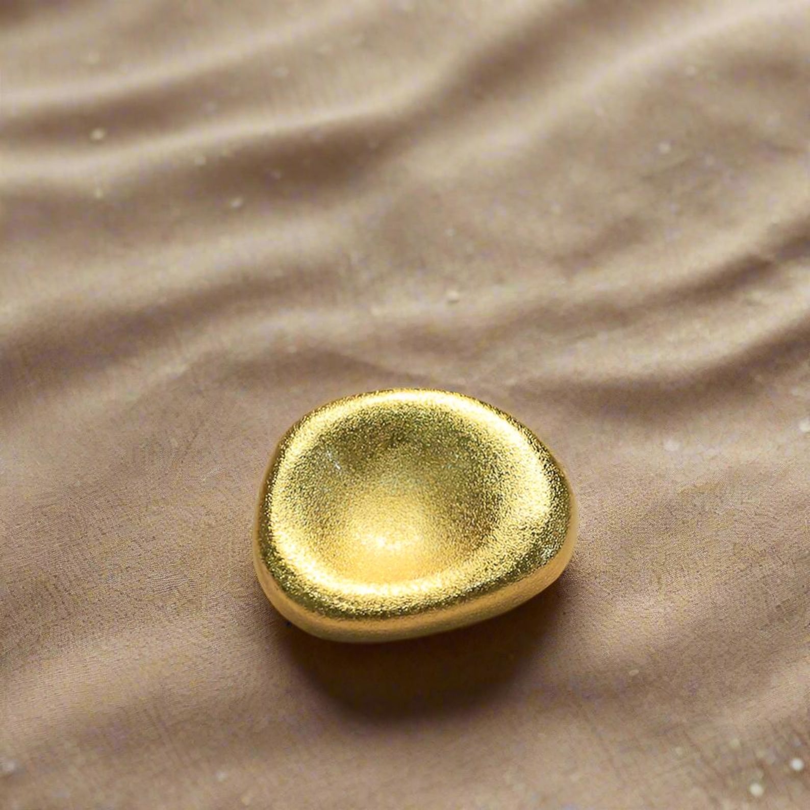 Gold or Silver Shank Buttons for Coats | Organic Shape, Large Metal ...