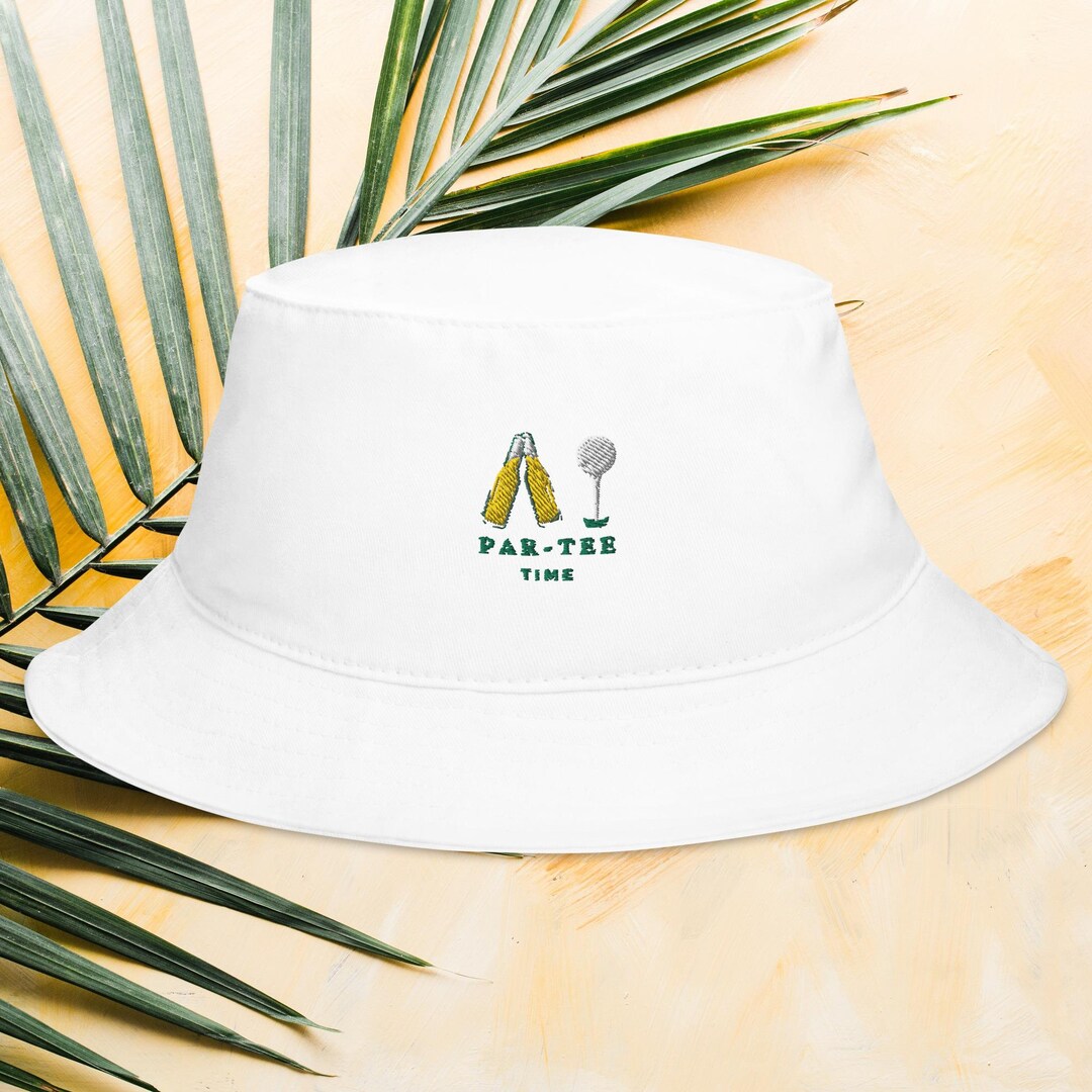 Golf Bucket Hat, Embroidered Golf Bucket Hat, Golf Gifts , Golf Bucket ...