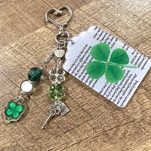 Queen of Tears Inspired Four-leaf Clover Keychain - Etsy