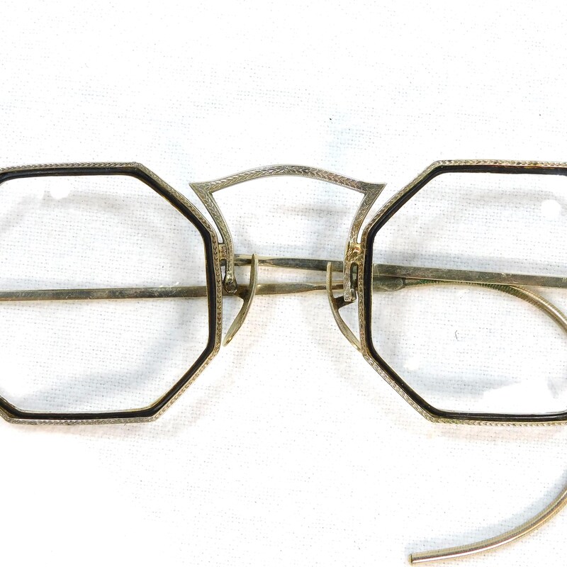 Octagon Eyeglasses - Etsy