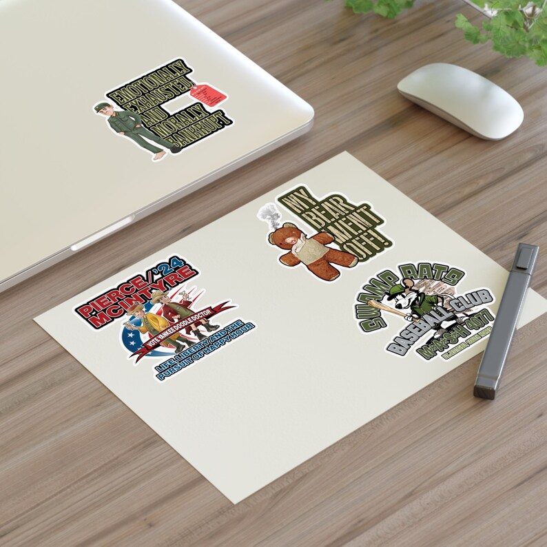 MASH No. 7 Sticker Sheet - Etsy