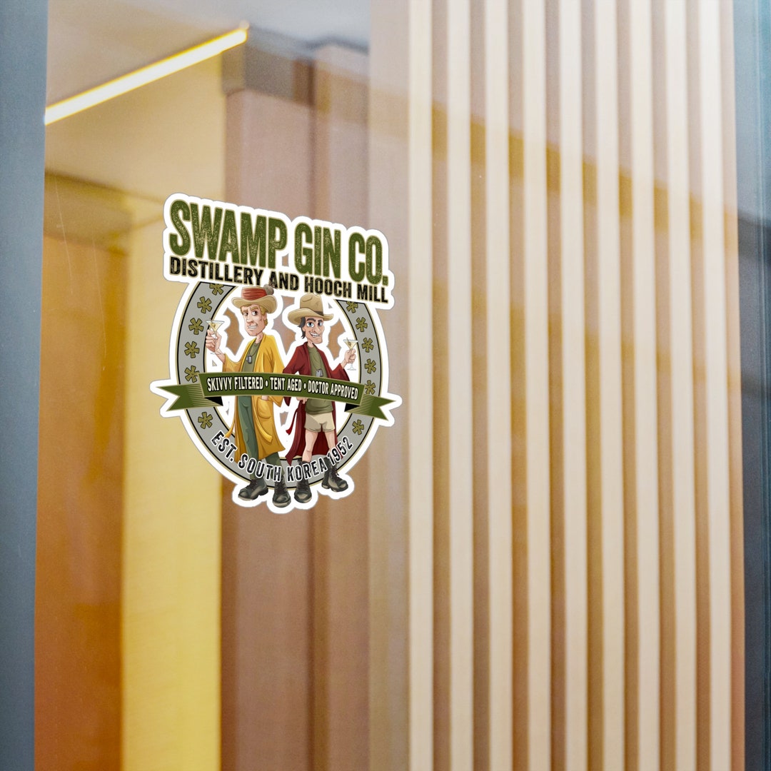 Swamp Gin Co. Kiss-cut Vinyl Decals - Etsy