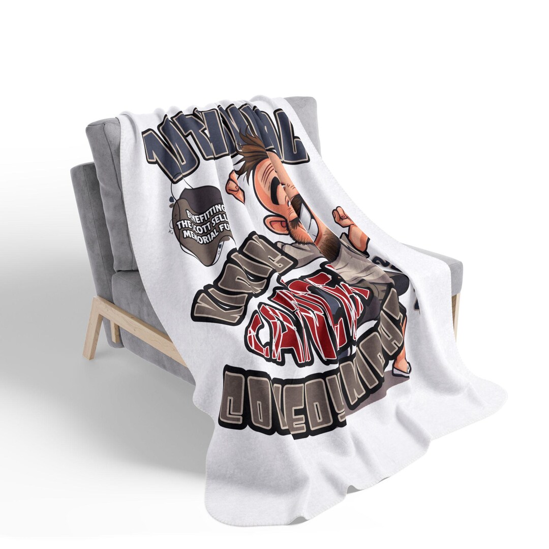 Kicking Cancer Fleece Sherpa Blanket - Etsy