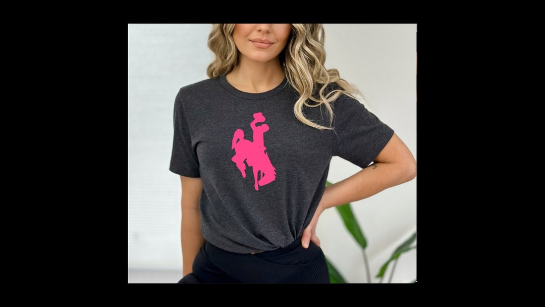 Pink Wyoming Cowboy PNG File - Etsy