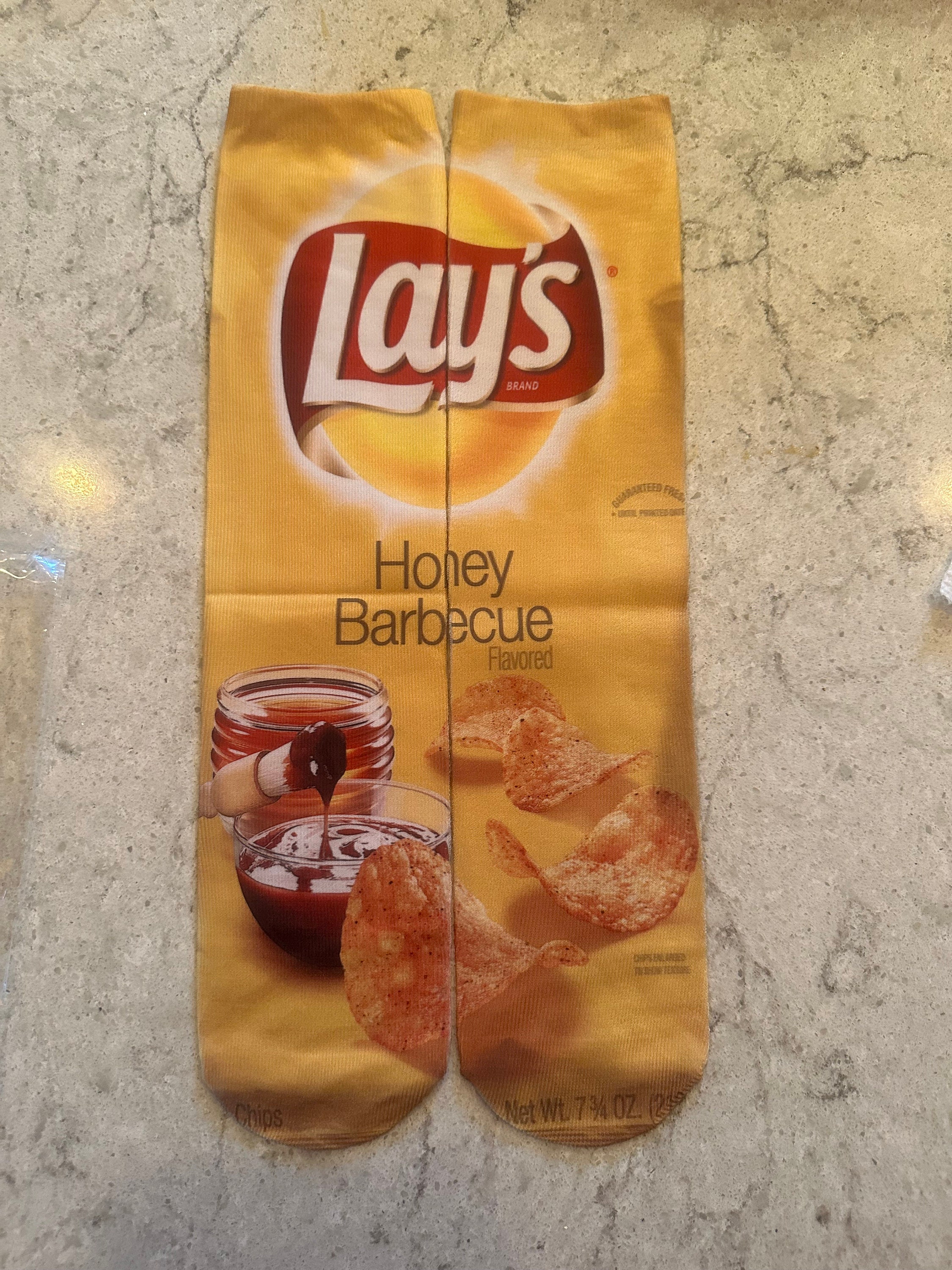 Lays Potato Chips Novelty Socks Various Items - Etsy