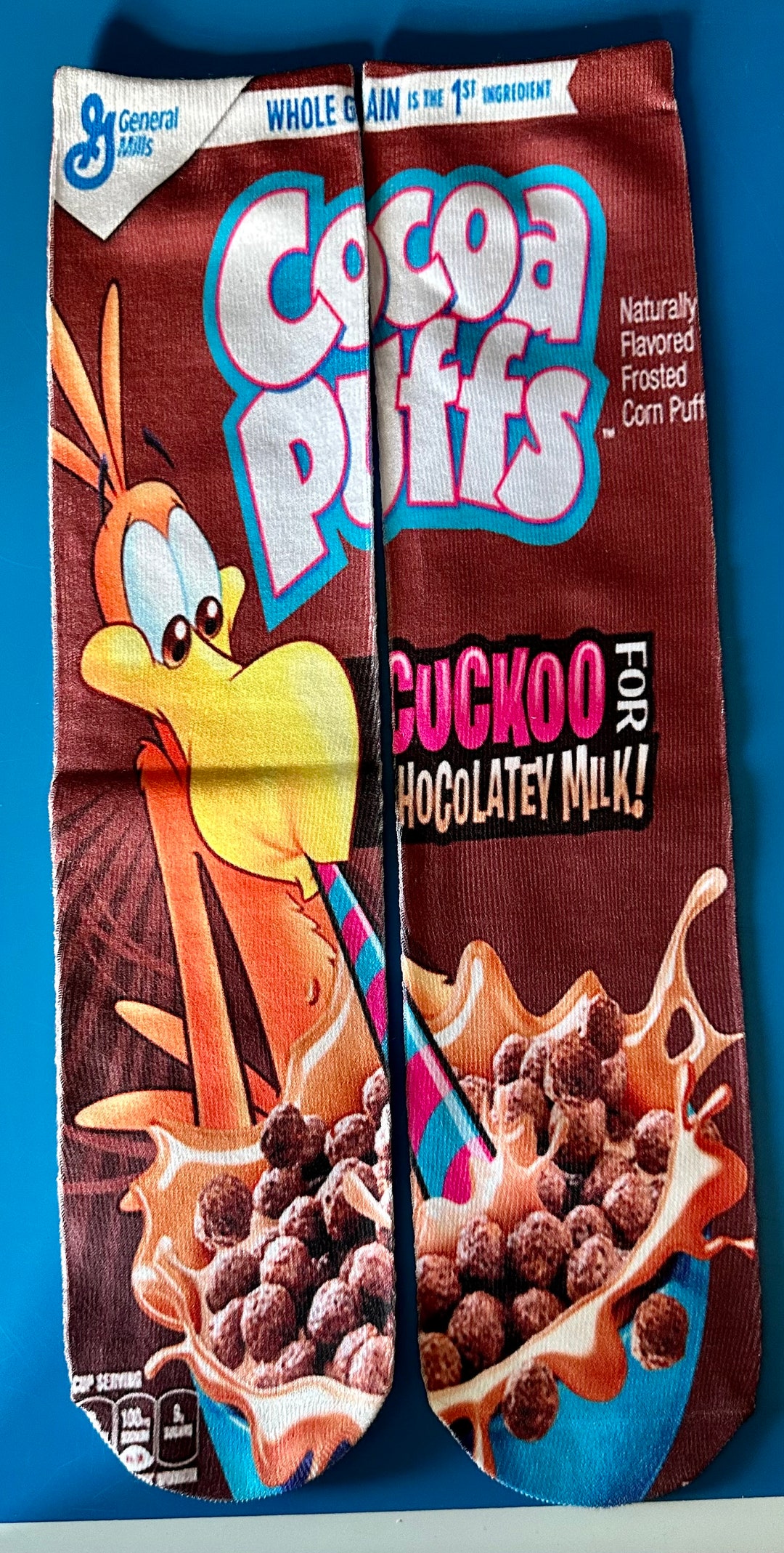 Cocoa Puffs Novelty Socks - Etsy