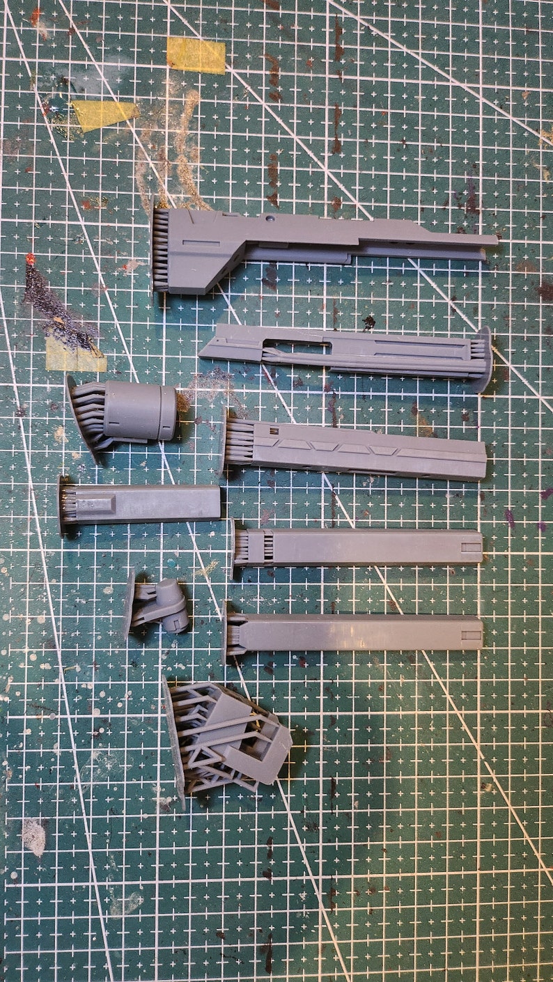GN Long Rifle for Gundam Kyrios GUST - 3D Model File - Etsy